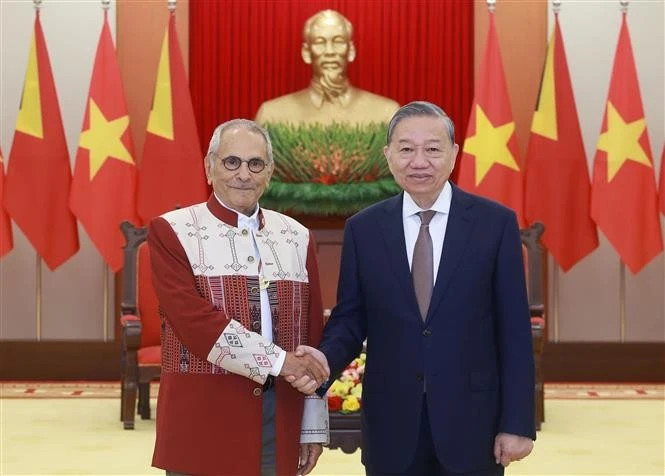Party chief receives President of Timor-Leste