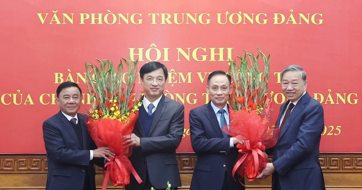 Party Central Committee’s Office welcomes new chief