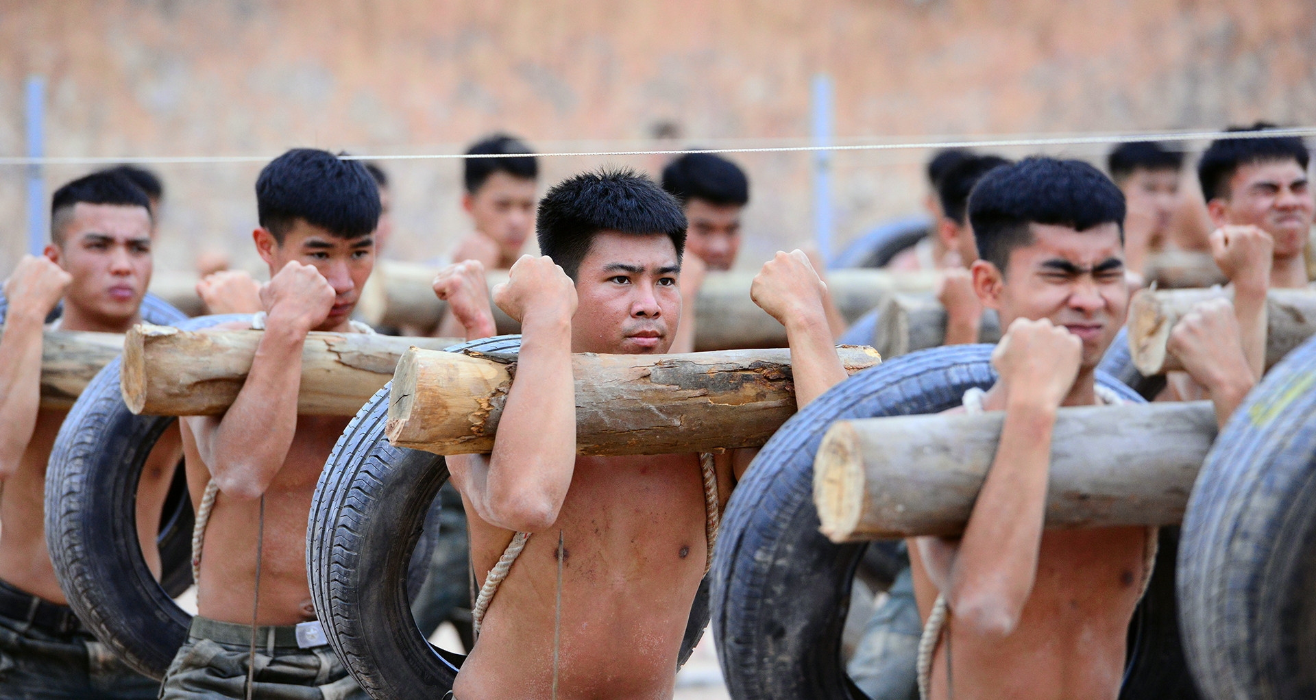 Vietnam’s counter-terror police endure grueling combat training
