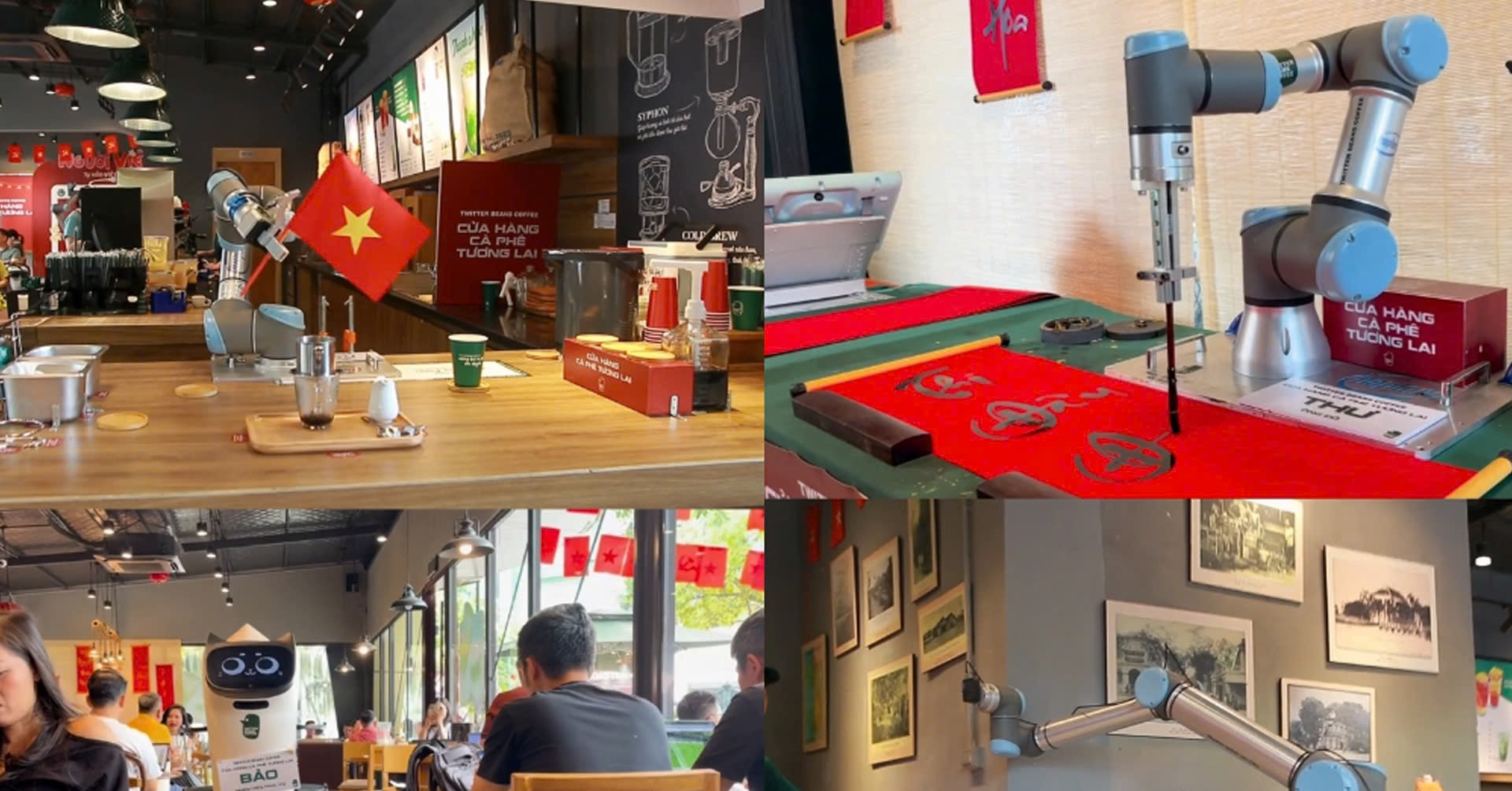 Hanoi café debuts robot baristas in futuristic customer experience