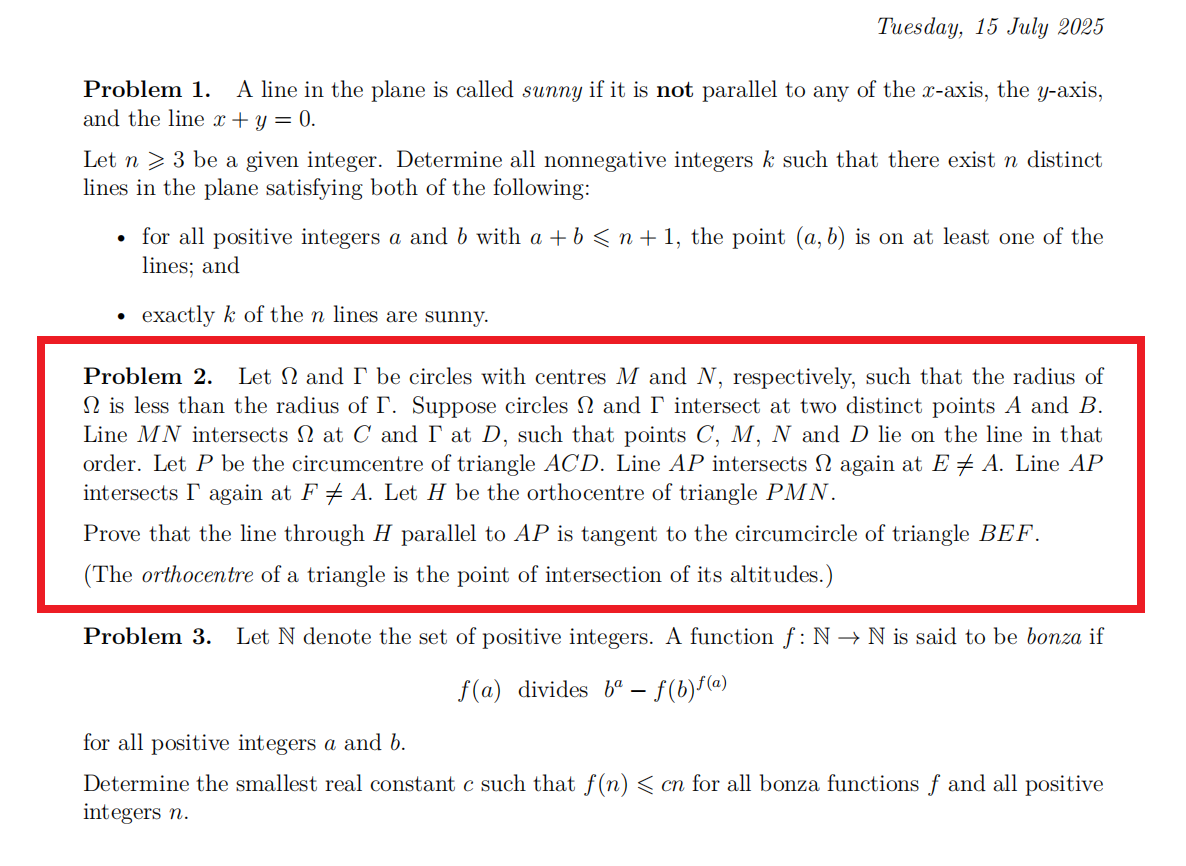 Four Vietnamese math problems featured in International Math Olympiad ...