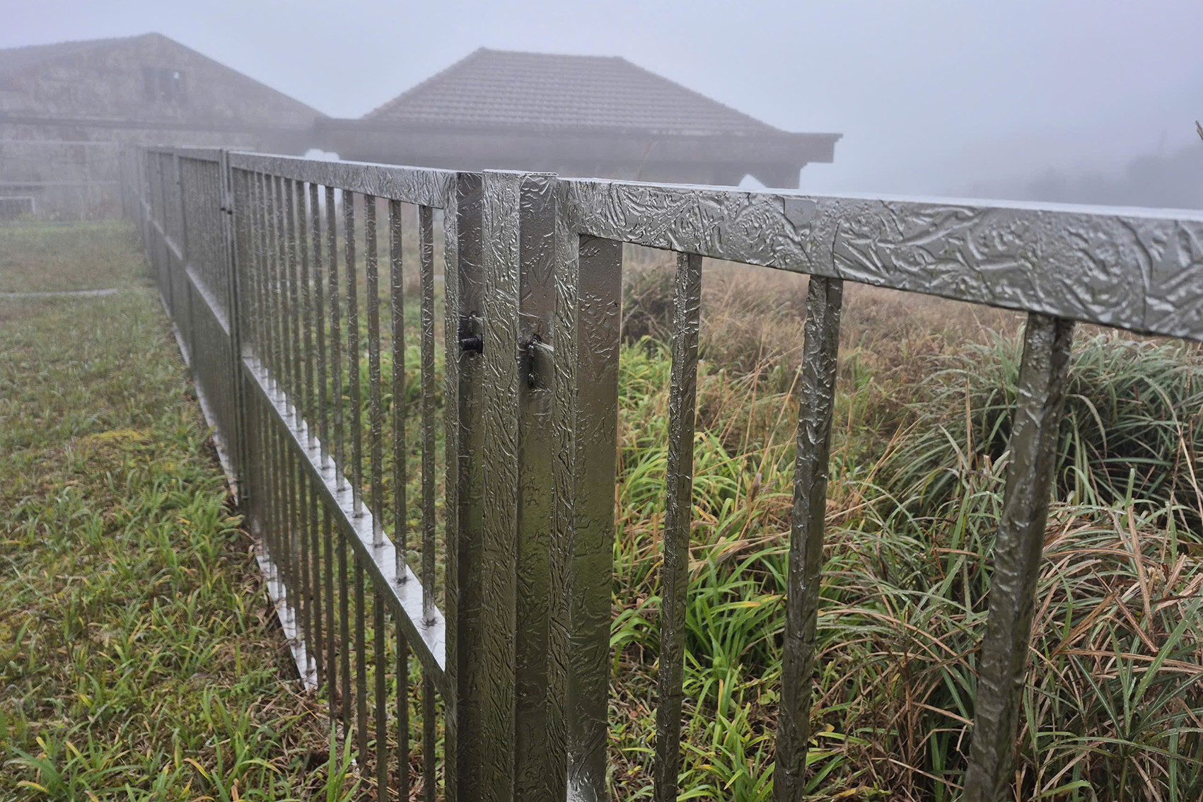 Frost forms on Mau Son peak in northern Vietnam