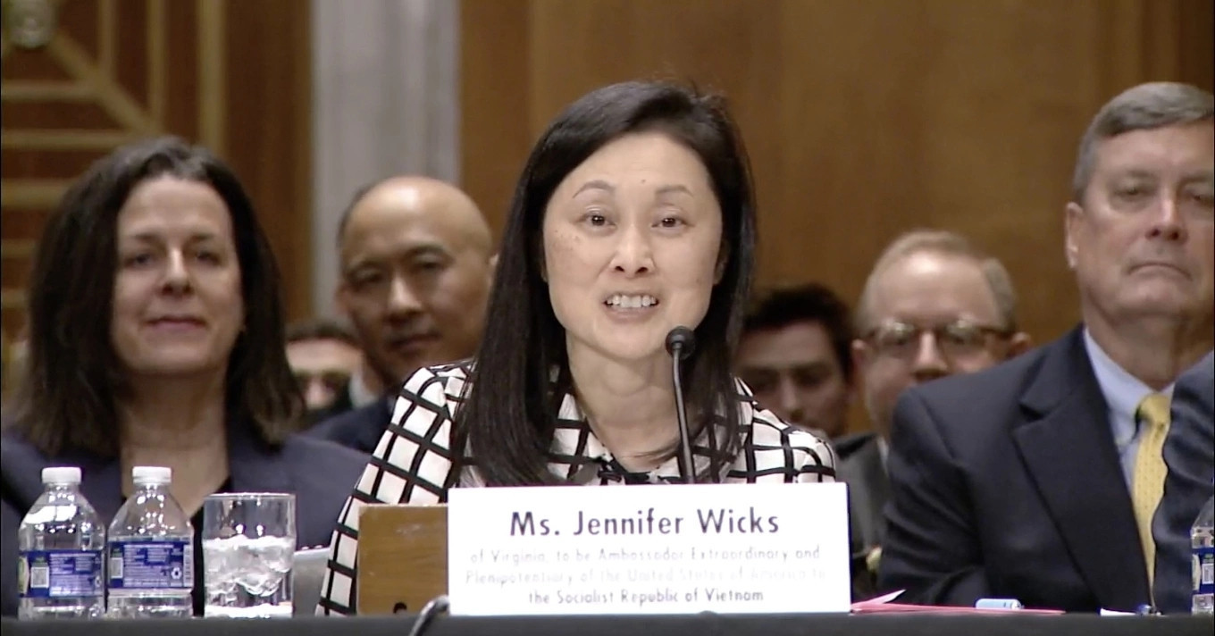 Jennifer Wicks McNamara confirmed as new US ambassador to Vietnam