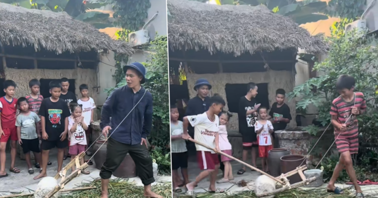 Couple ‘babysits’ 15 children for free, teaches rice-threshing and ...