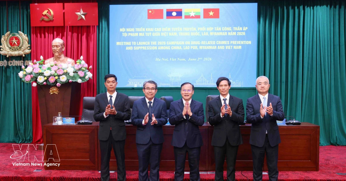 Vietnam, China, Laos, Myanmar launch joint anti-drug crime crackdown